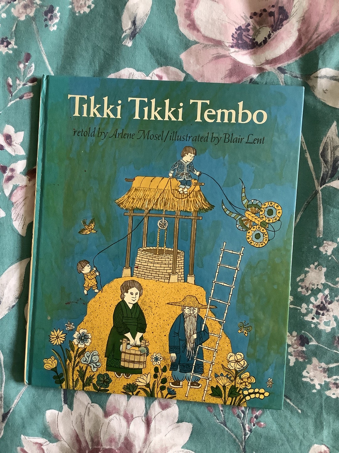 RARE 1975 Vintage Children's Book 'tikki Tikki Tembo' in Hardback ...