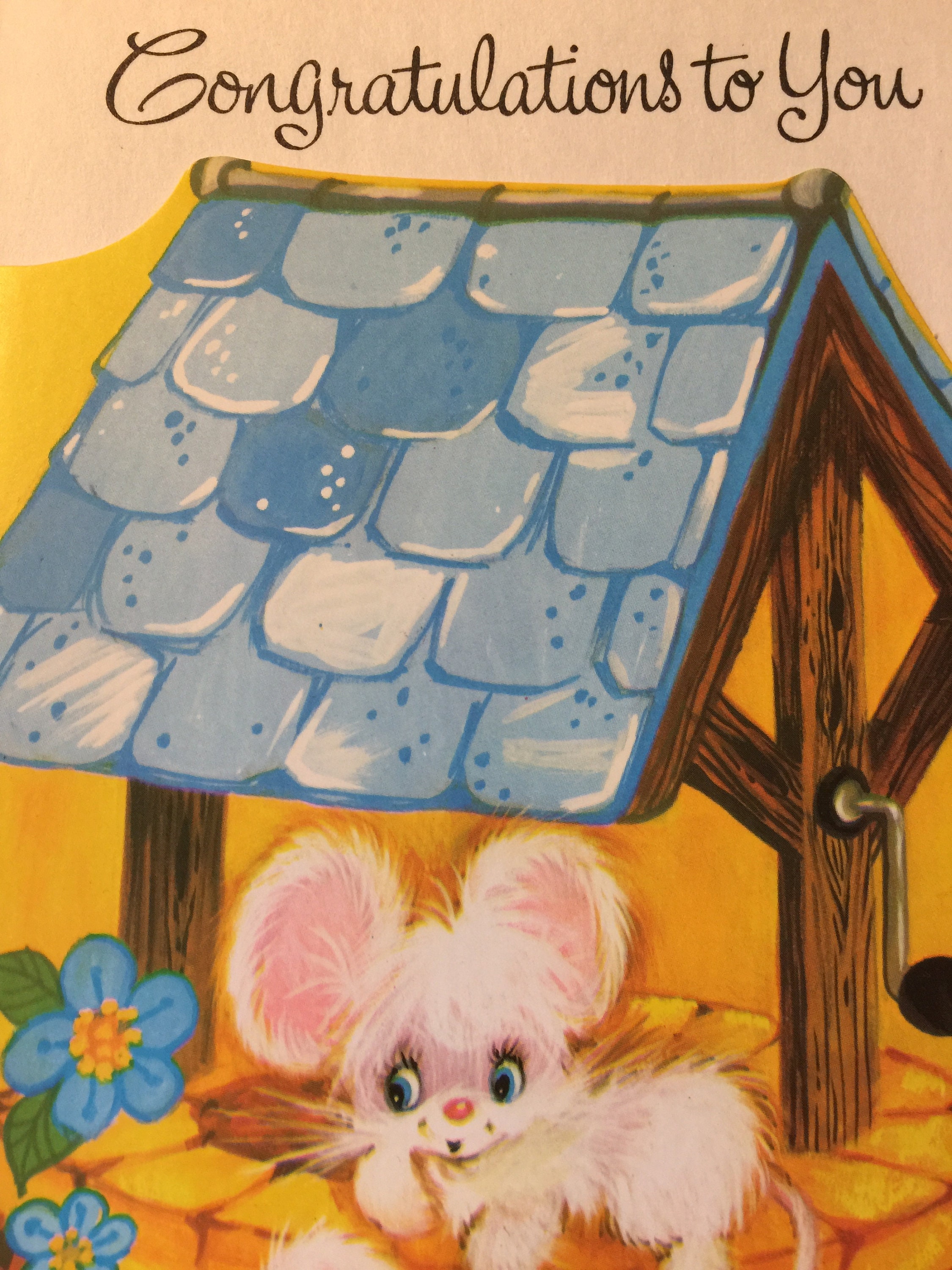 EXTREMELY RARE Circa 1960s Vintage/retro 'congratulations - Etsy