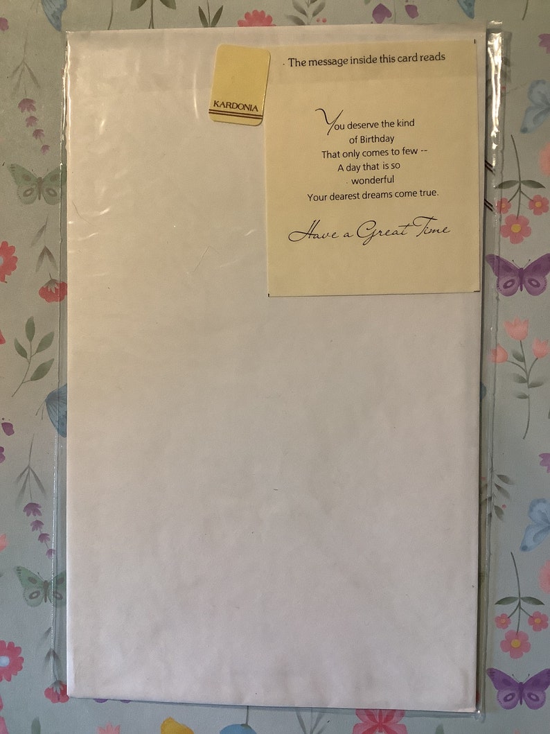 RARE Vintage Circa 1980s 'happy Birthday to A Dear - Etsy