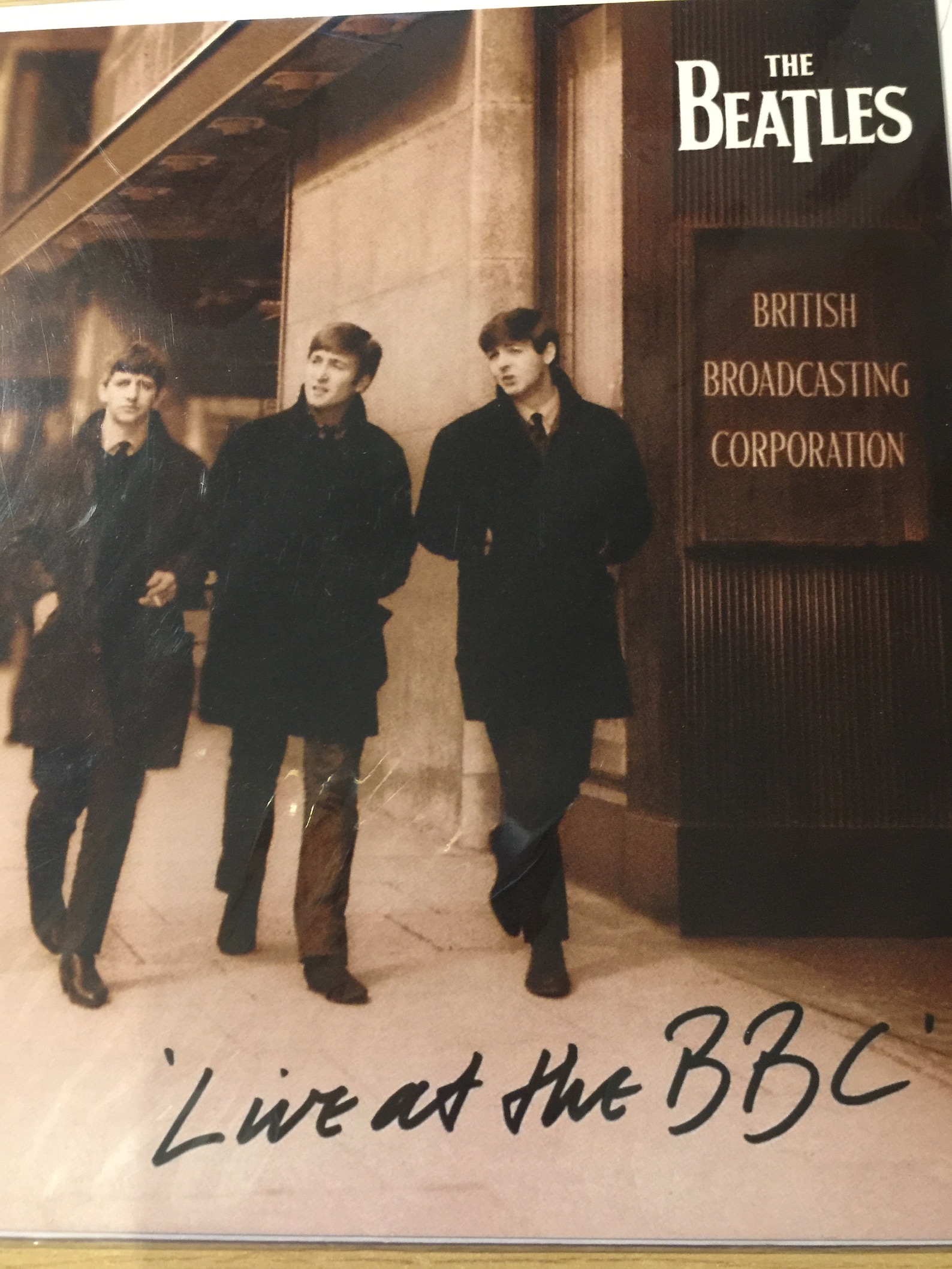 The Beatles 'Live At The BBC' Vintage 1994 Album Cover | Etsy
