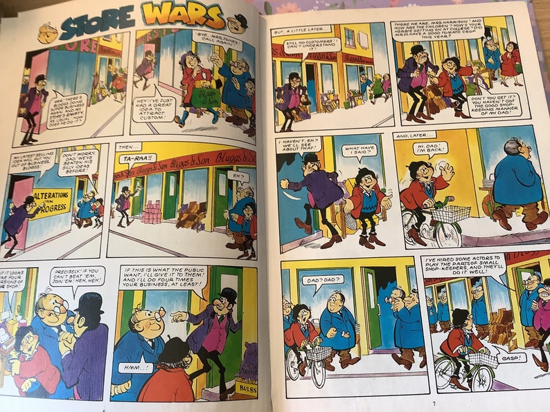 RARE Vintage 1984 'whizzer and Chips' Annual in - Etsy