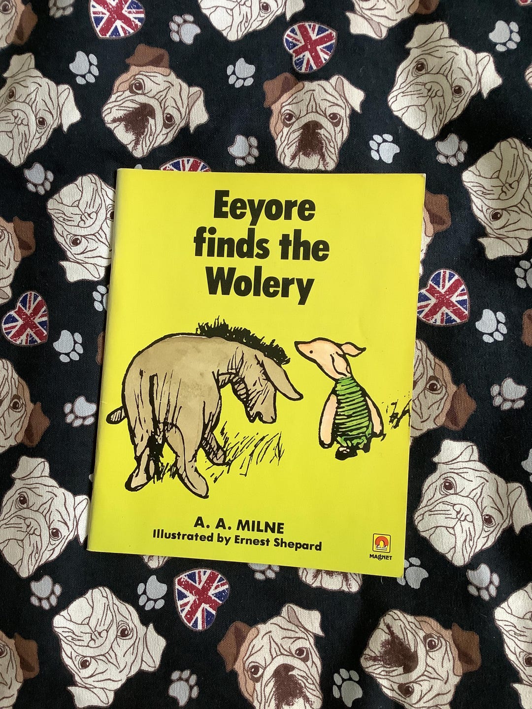 RARE Vintage 1982 'eeyore Finds the Wolery' Paperback Book by A. A ...