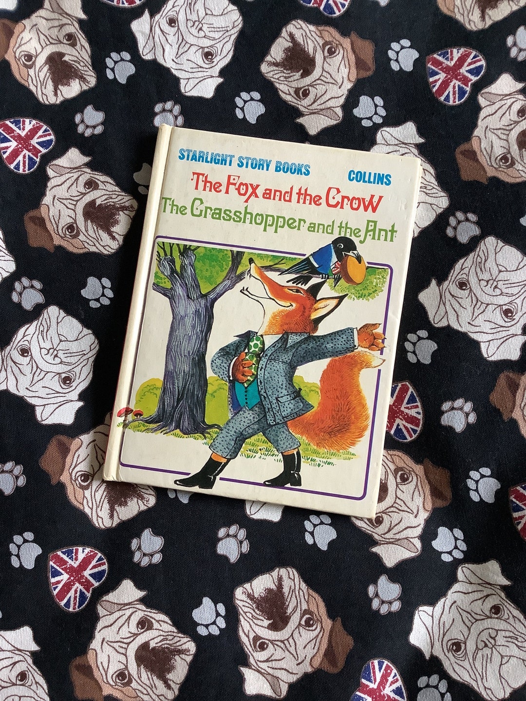 RARE Vintage 1977 ’the Fox and the Crow - the Grasshopper and the Ant ...
