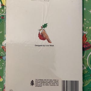 Vintage Circa 1990s 'merry Christmas ...' Blank Card ADORABLE Carol ...