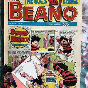RARE Vintage From May 22nd 1993 - 'the Beano' Weekly Comic No 2653 ...