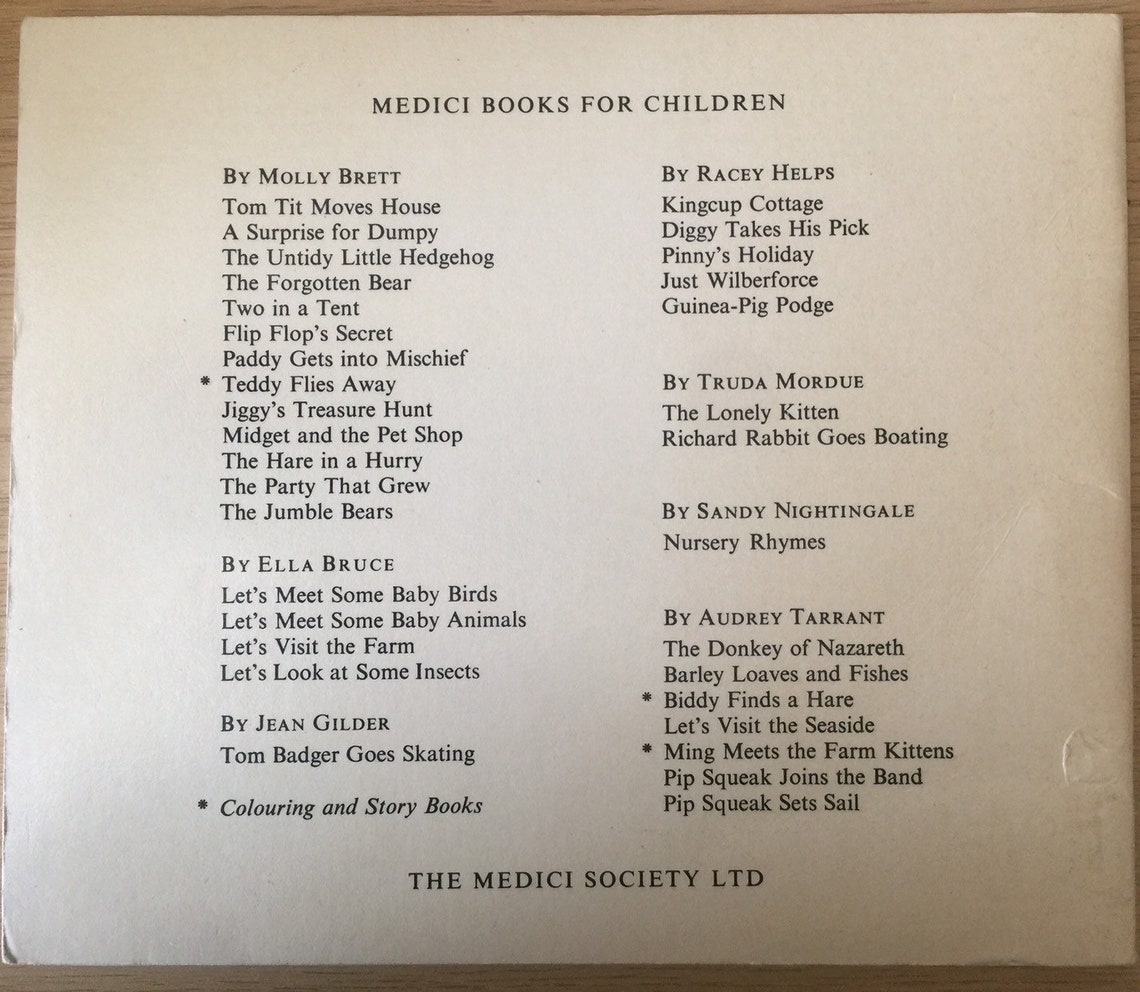 RARE Vintage 1978 'richard Rabbit Goes Boating' by | Etsy