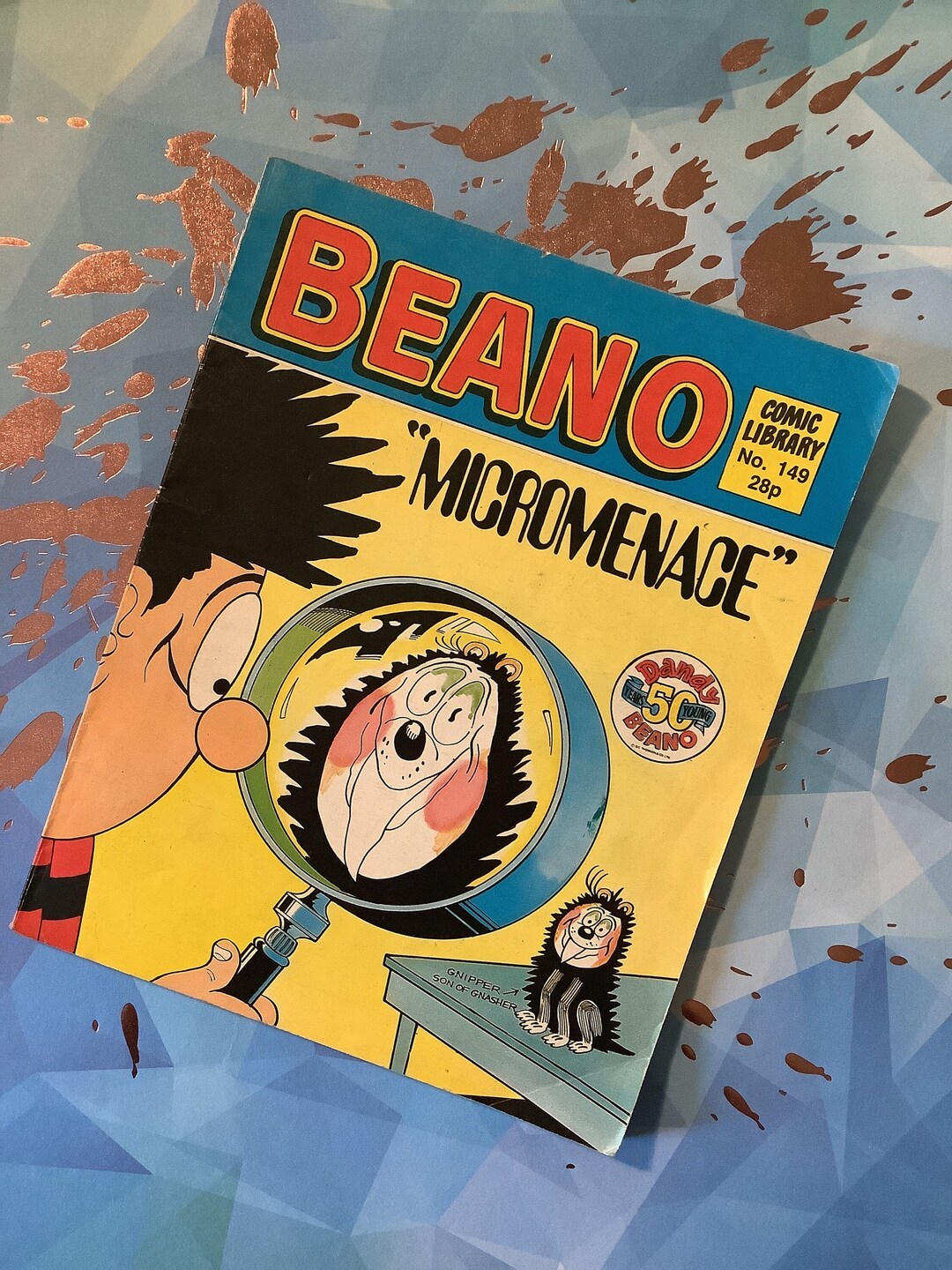 Rare Vintage From 1988 'beano MICROMENACE' Mini - Etsy