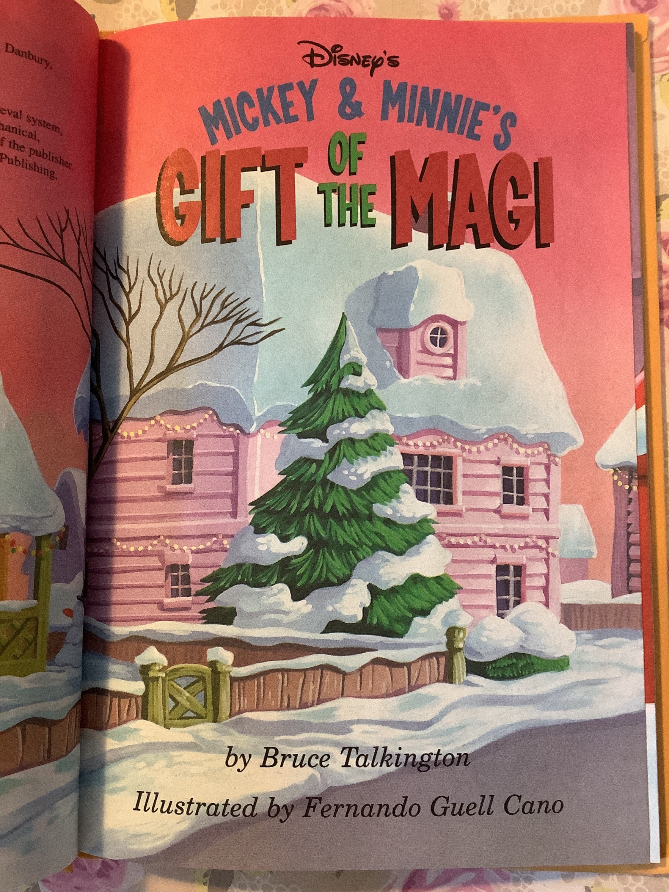 RARE Vintage 2001 Walt Disney's FIRST PRINTING 'mickey & Minnie's Gift ...