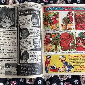 Rare Vintage July 10, 1976 'twinkle' Comic - Comic Strip Stories ...