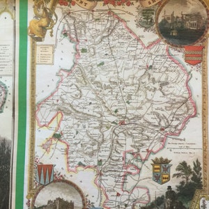 EXTREMELY Rare Vintage Circa 1980s 'maps' Design Gift Wrap - Features ...