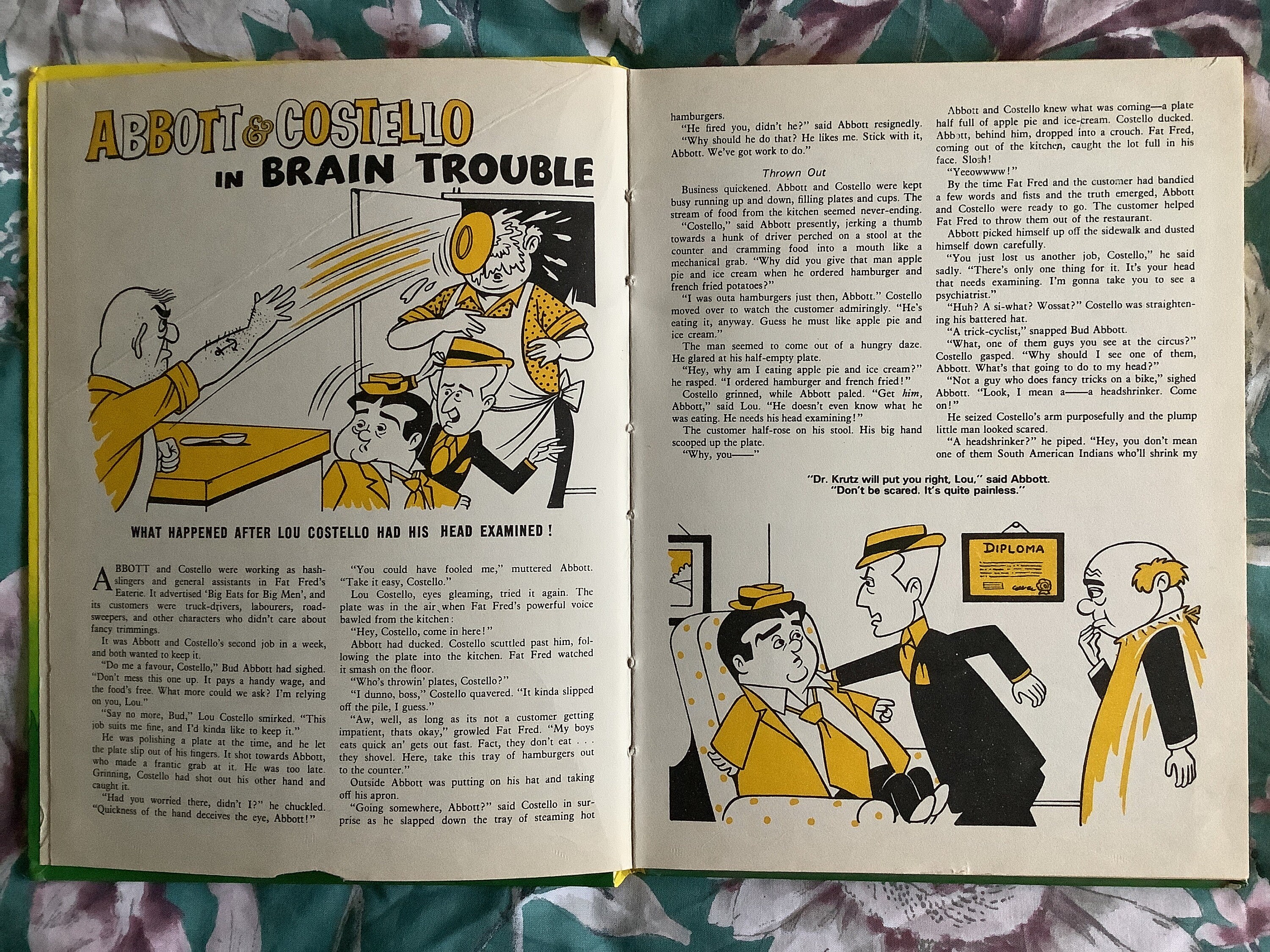 RARE Vintage 1972 Hanna Barbera's 'fun Fair No 1' Book in Hardback ...