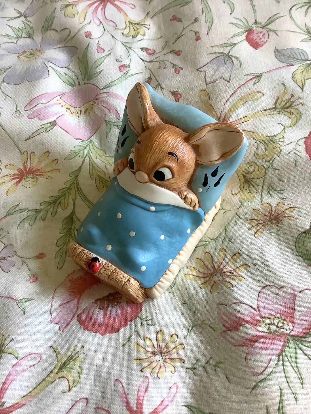 RARE Vintage Circa 1970s Pendelfin 'wakey' Hand Painted Stoneware ...