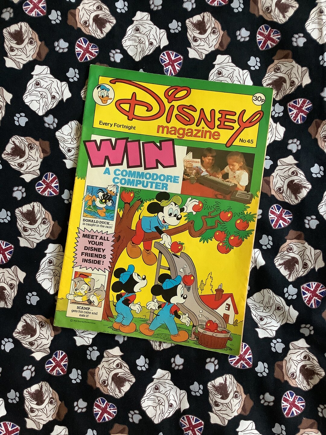 Rare Vintage From 1985 'disney Magazine' No 45 Comic Strip Stories ...