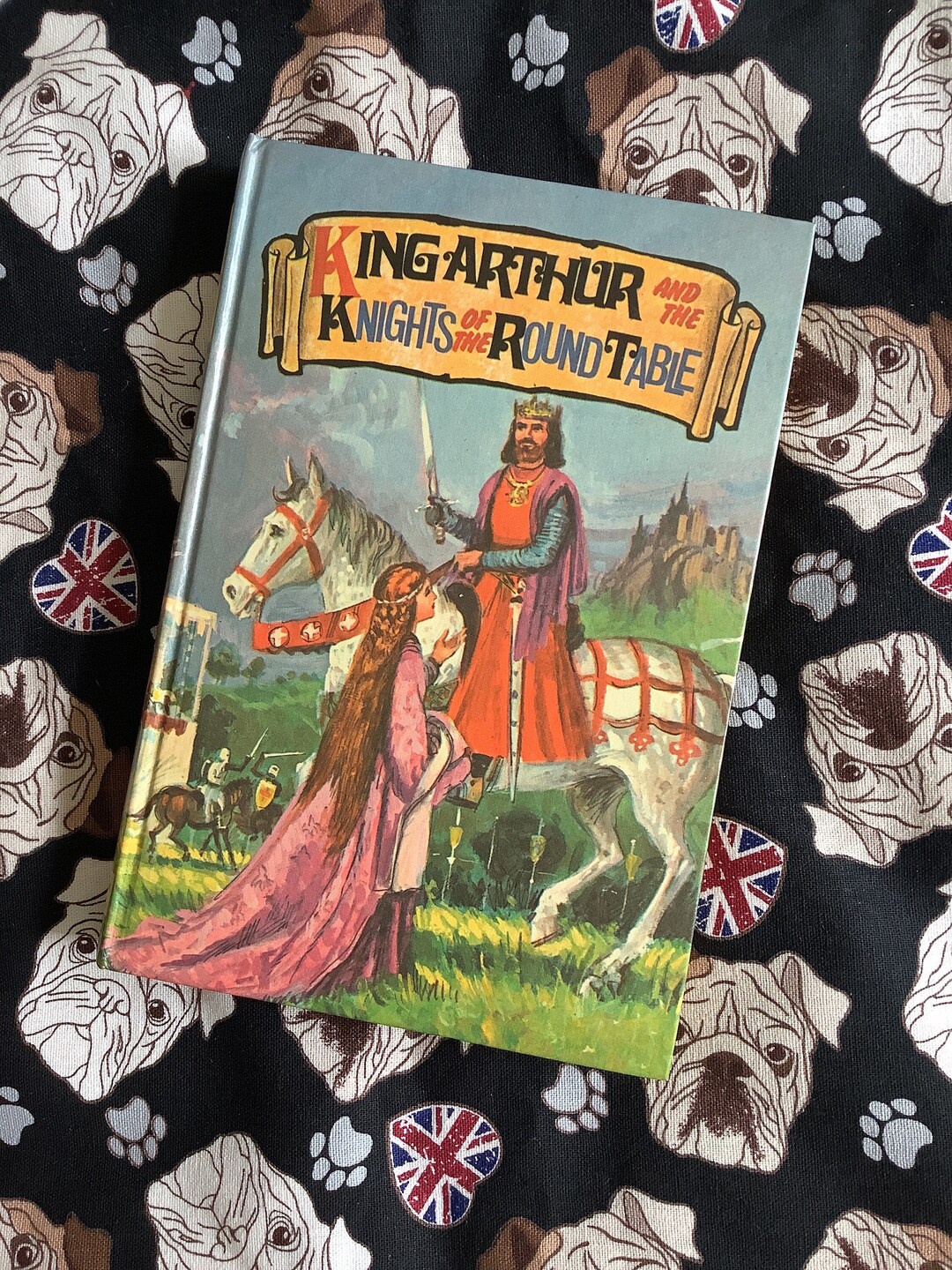 1970s Vintage Children's Book King Arthur and the Knights of the Round ...