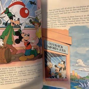 Vintage 1991 Mickey and Goofy Down Under an Adventure in Australia ...
