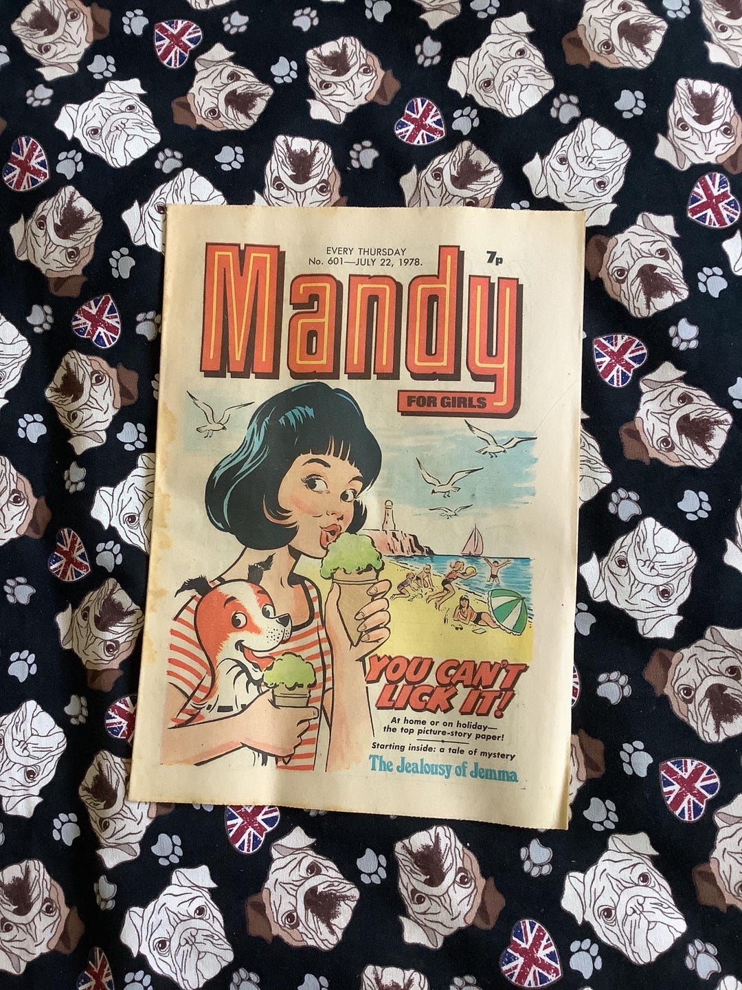 Rare Vintage 22nd July 1978 Issue No 601 'mandy' Comic - Comic Strip ...