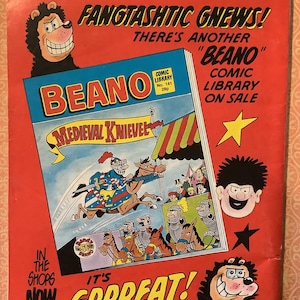 Rare Vintage From 1988 'beano - Minnie the Minx' Mini Comic No. 142 ...