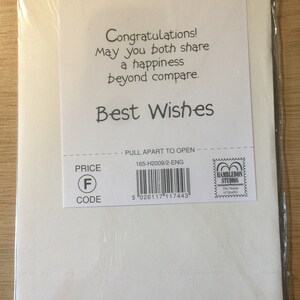 Vintage Circa 1980s 'on Your Engagement' Donny Mac Card With Super Cute ...