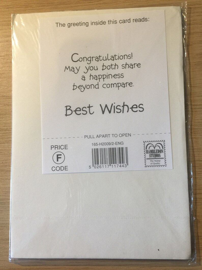 Vintage Circa 1980s 'on Your Engagement' Donny Mac - Etsy