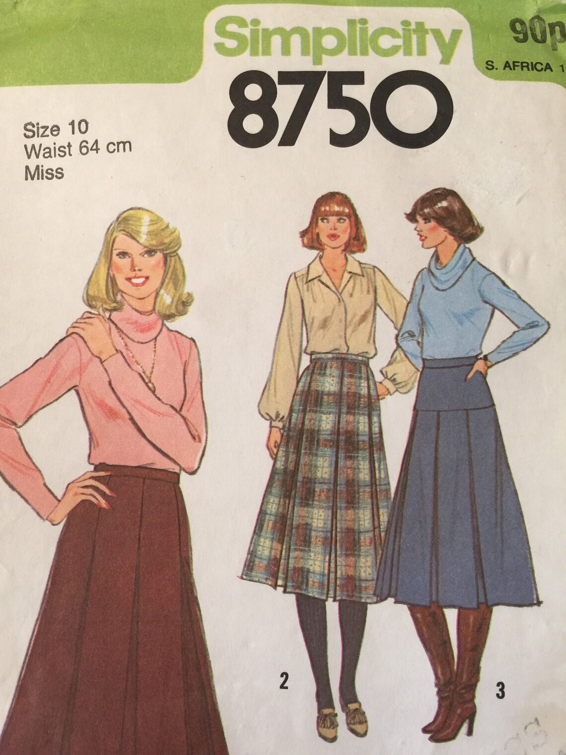 RARE Vintage Cut 1978 Simplicity Pattern No 8750 for A - Etsy UK