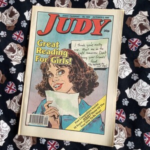 Rare Vintage October 6, 1990 'judy' Comic Comic Strip Stories Childhood ...