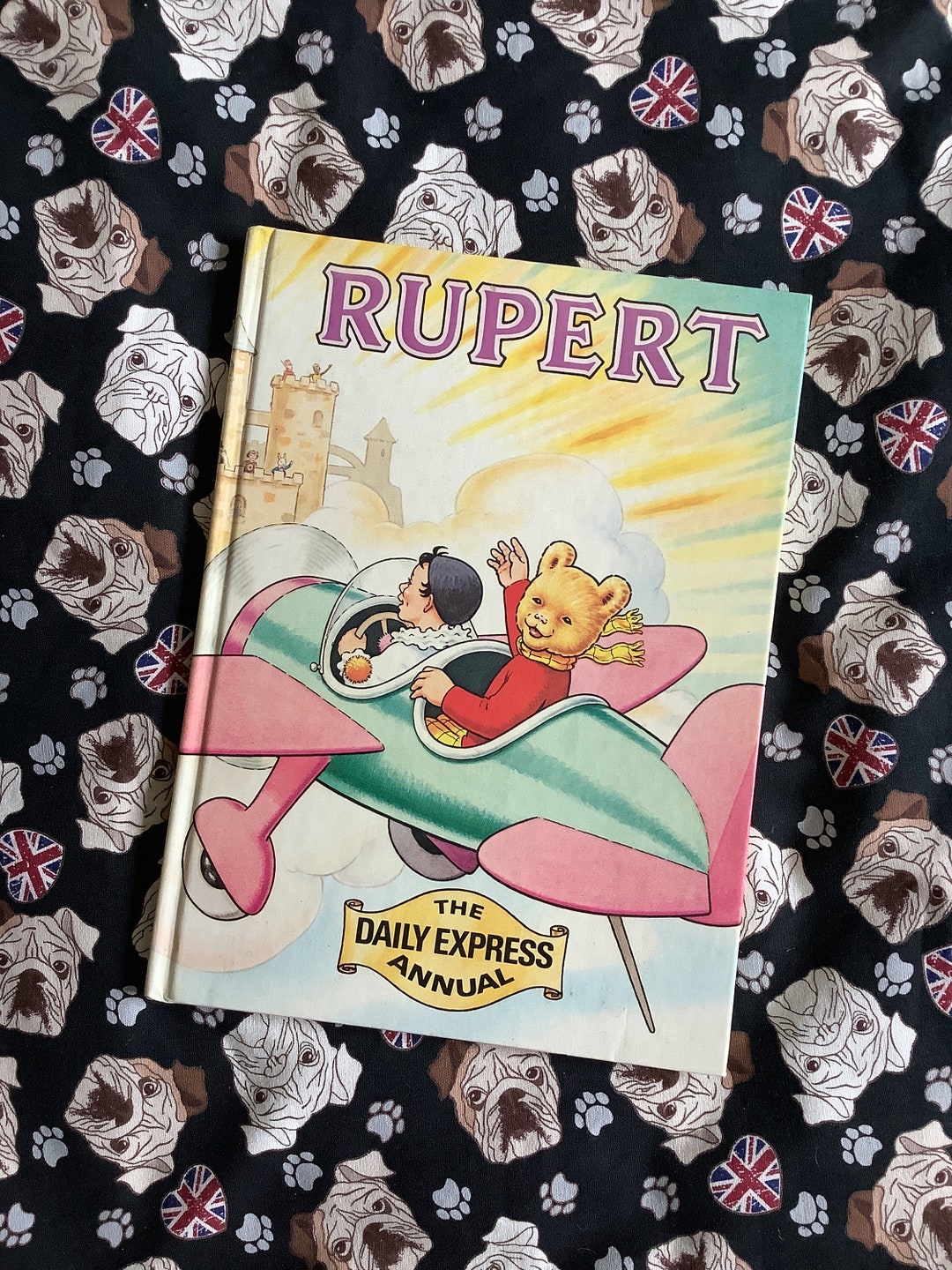 RARE 1983 Vintage Children's Book 'rupert' Daily Express Hardback ...