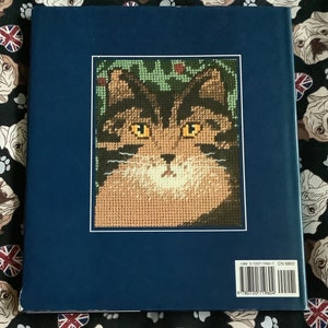 STUNNING Vintage 1990 First Edition 'martin Leman's Needlepoint Cats ...