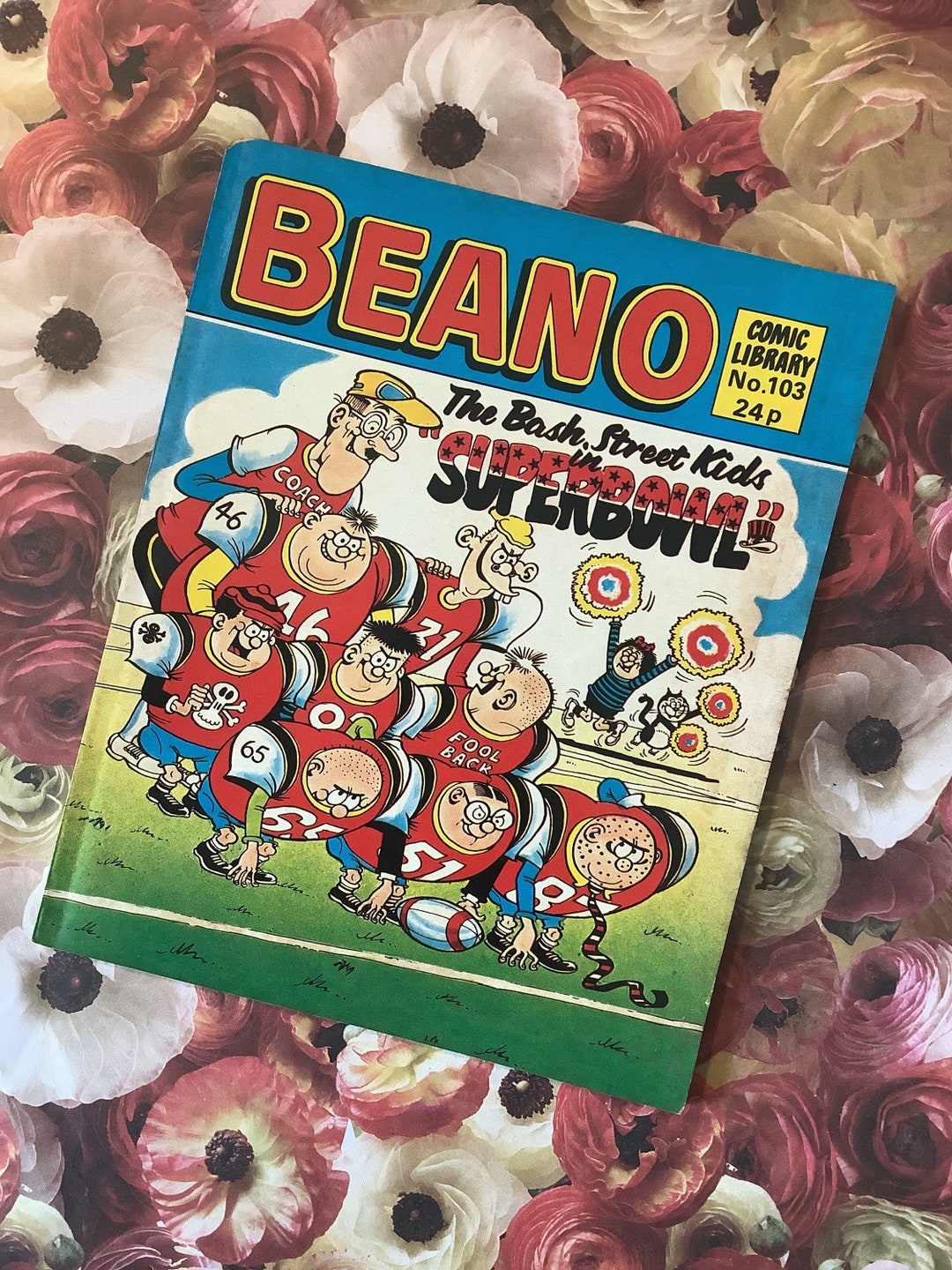 Rare Vintage From 1986 'beano - Bash Street Kids in Superbowl' Mini ...