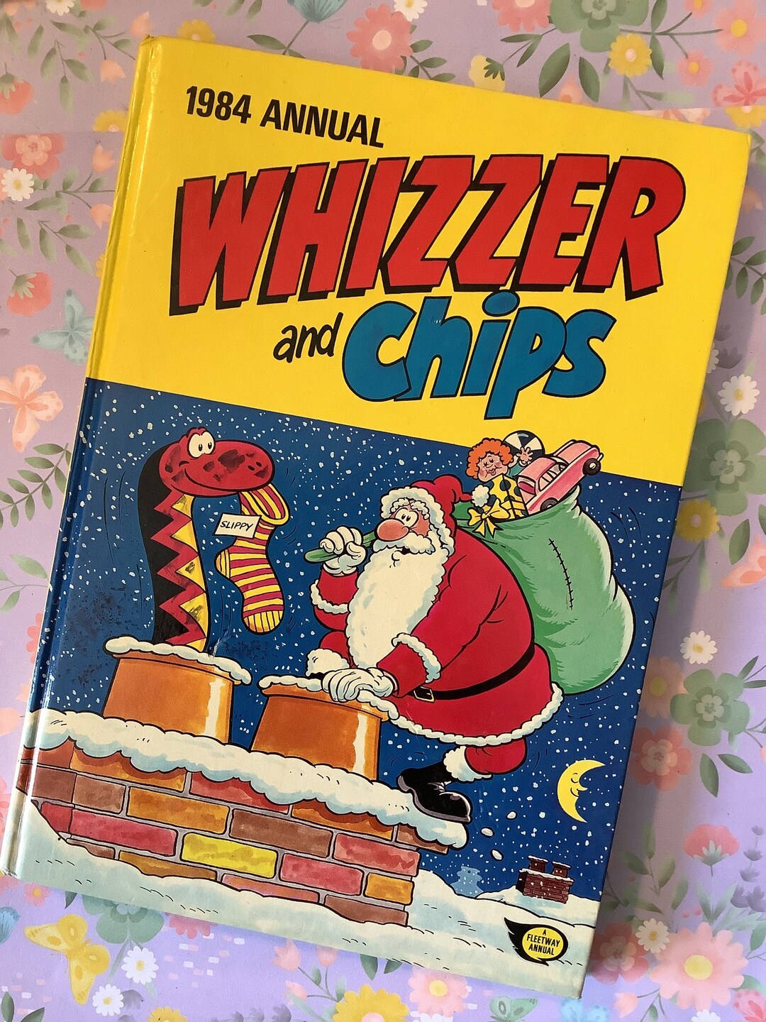 RARE Vintage 1984 'whizzer and Chips' Annual in Hardback collectable ...