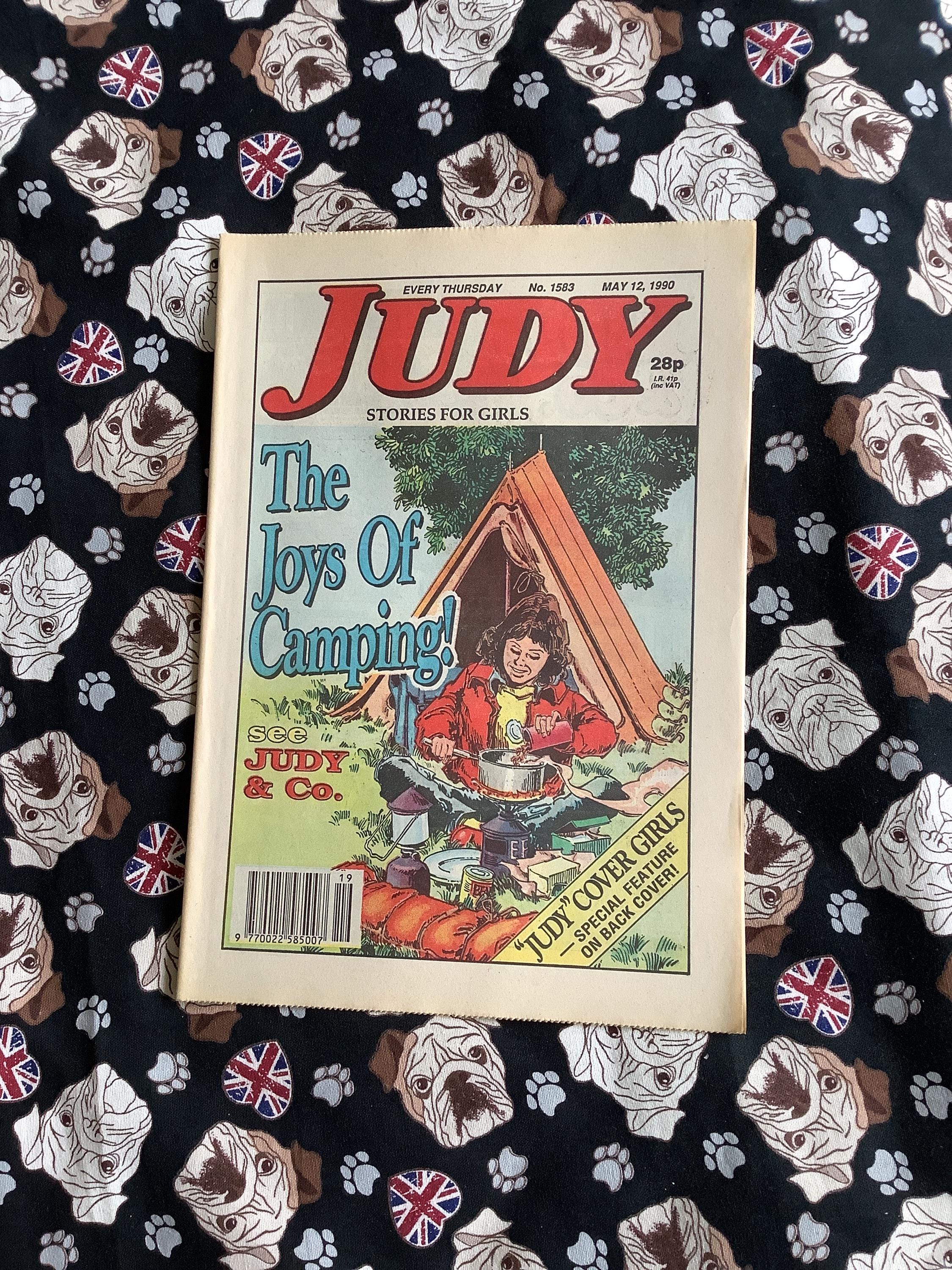 Rare Vintage May 12, 1990 'judy' Comic -comic Strip Stories -childhood ...