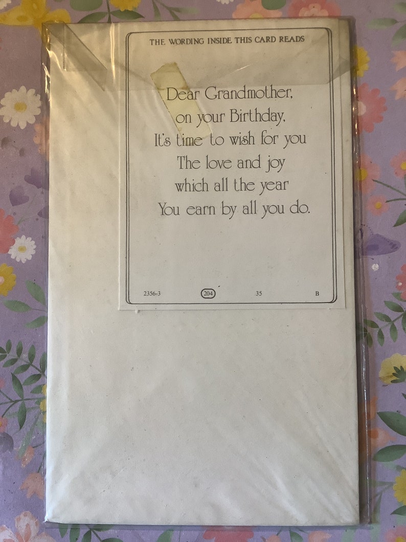 RARE Vintage Circa 1970s 'happy Birthday Dear - Etsy