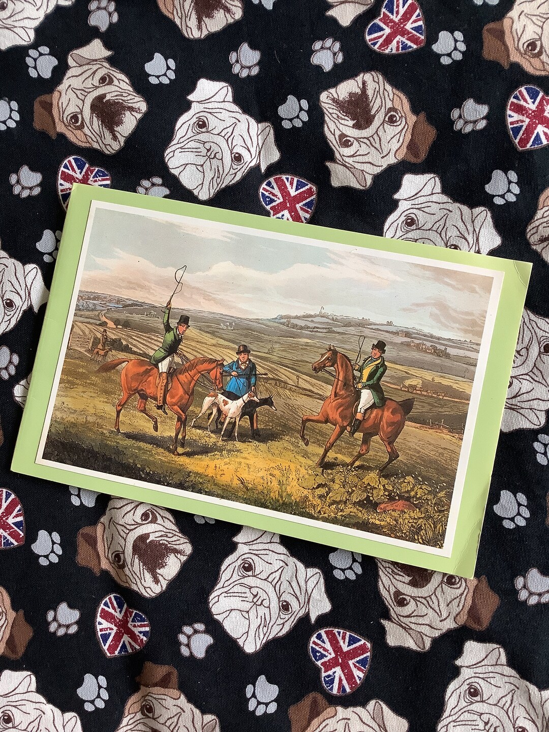 EXTREMELY RARE Vintage Circa 1970s Hunting Design - Hand Finished ...