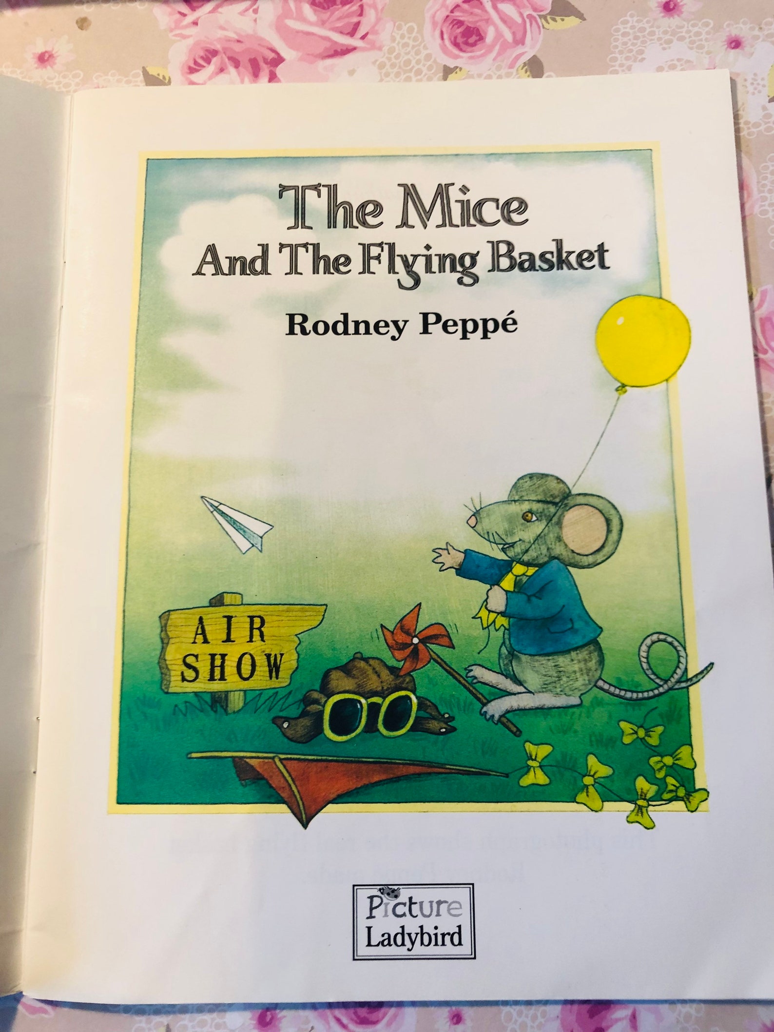 1996 Vintage Children's Book 'the Mice and the Flying Basket' Paperback ...