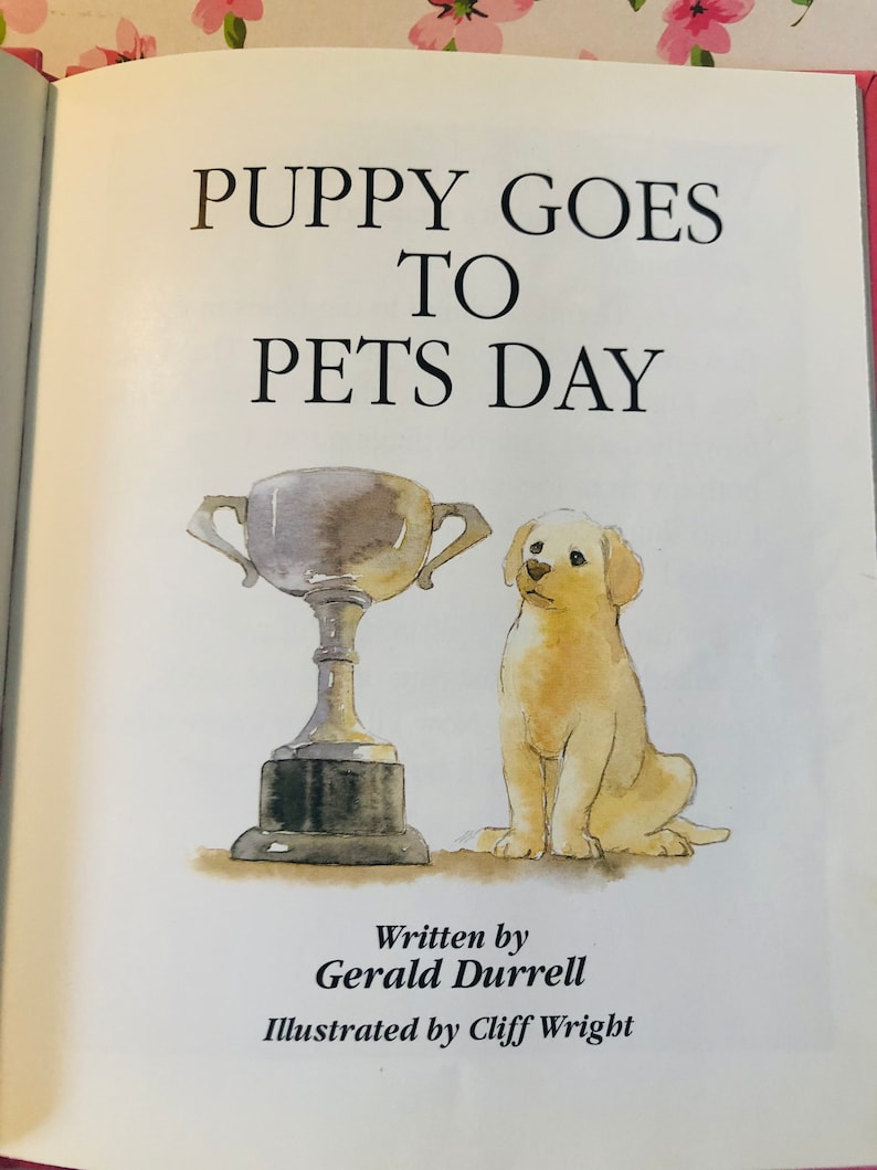 Vintage 1993 Puppy Tales Book 'puppy's Pet Pals' - Etsy UK