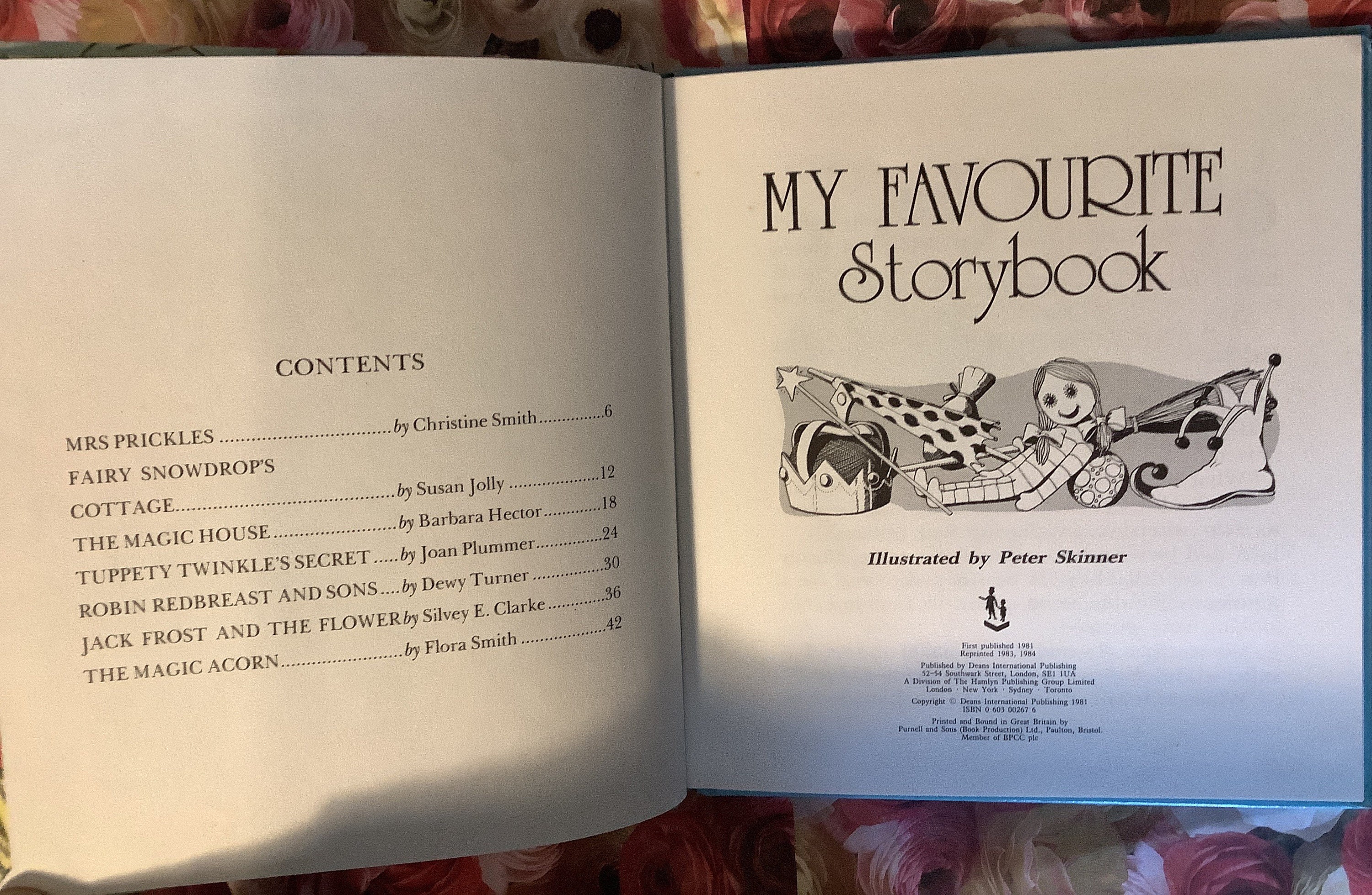 RARE Vintage 1984 'my Favourite Storybook' in Hardback - 7 Short ...
