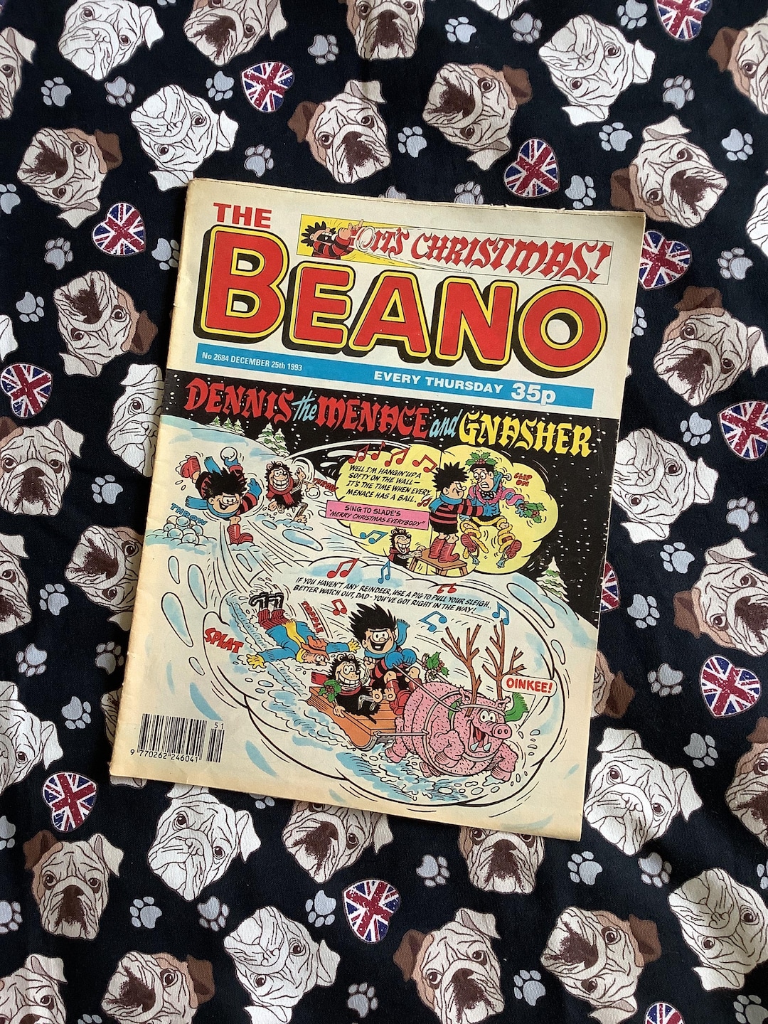 RARE Vintage December 25th 1993 the Christmas Beano Weekly Comic No ...