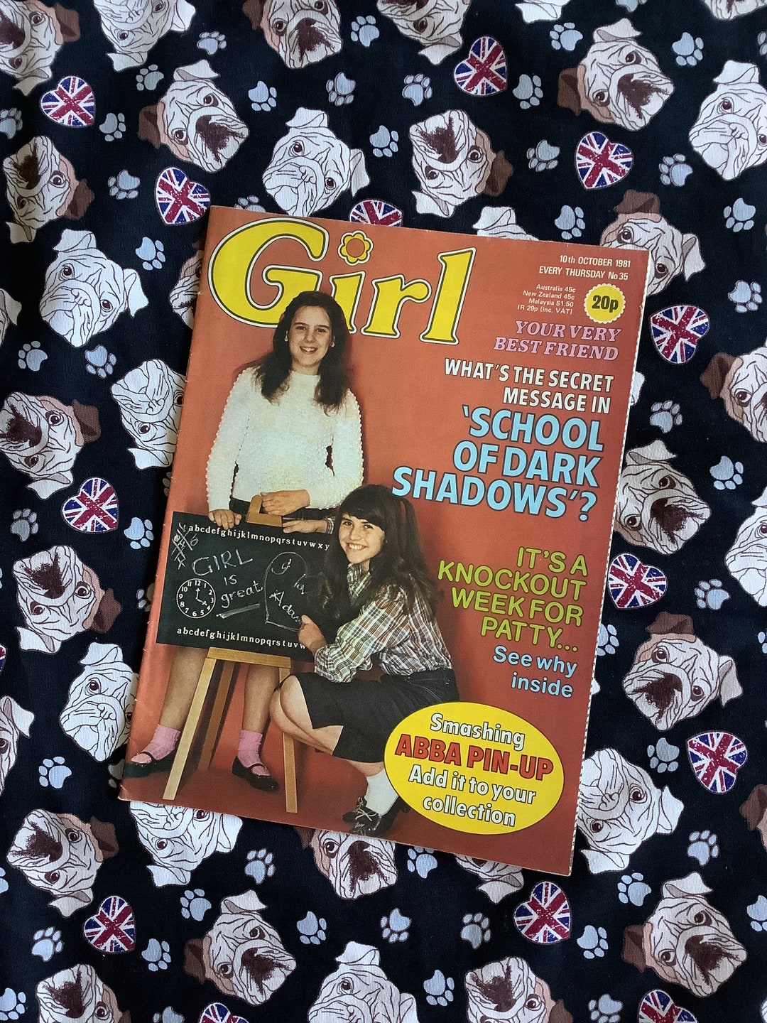 Rare Vintage From 10th October 1981 'girl' Magazine -photo and Comic ...
