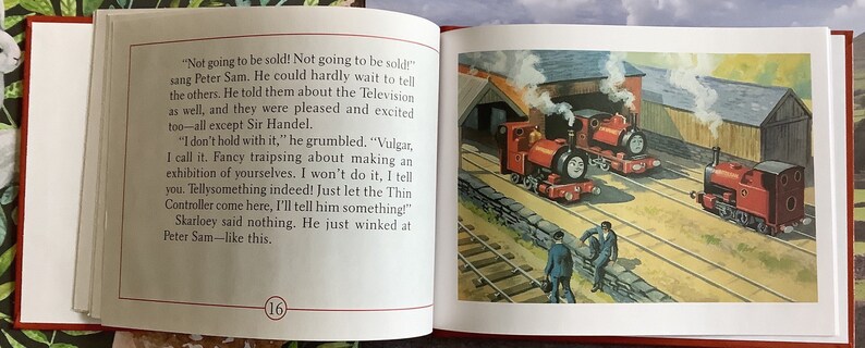 Vintage 1995 Thomas the Tank Engine Hardback Book Hullo - Etsy UK