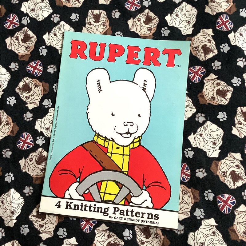Rupert Bear Pattern - Etsy