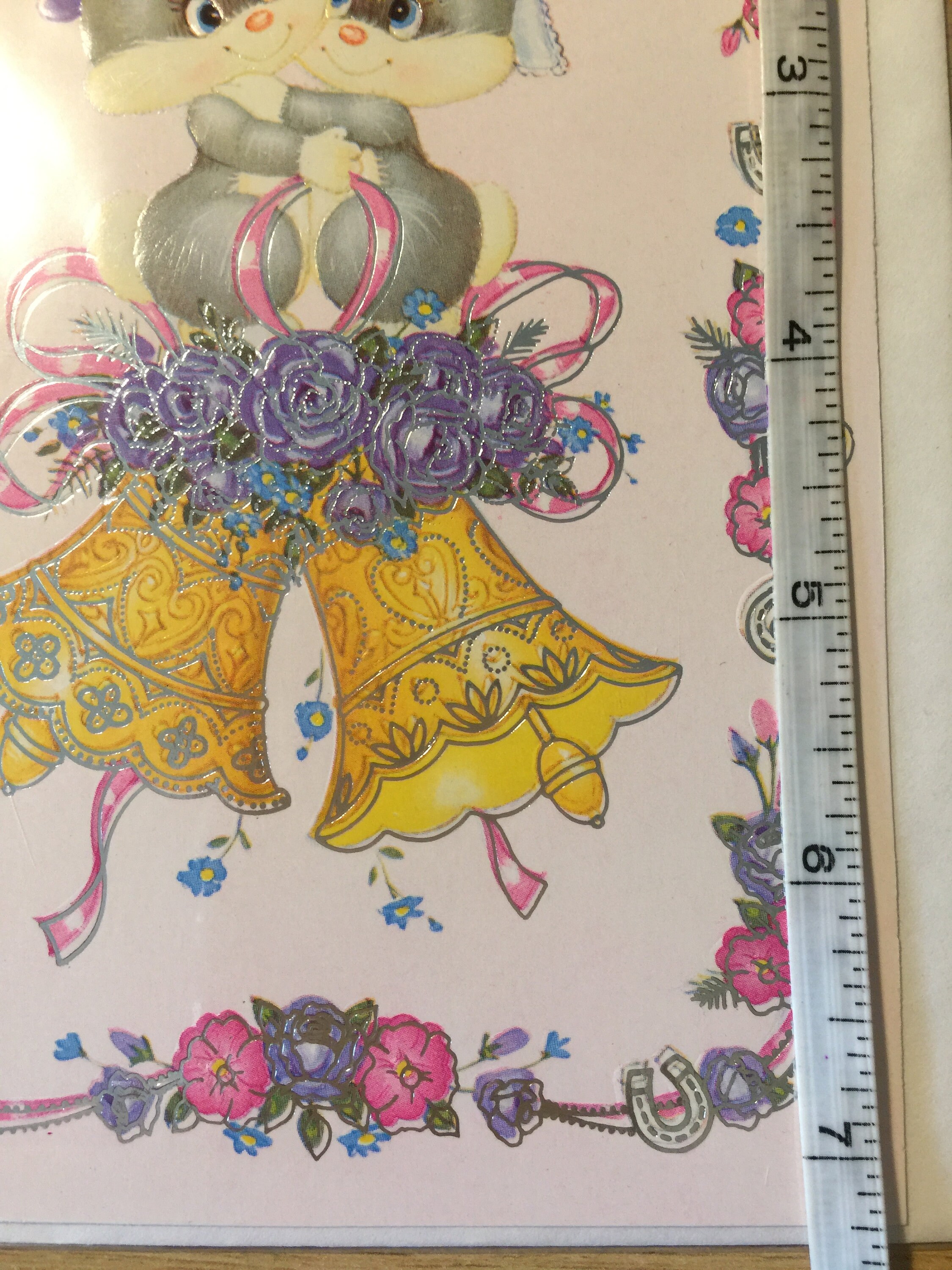 Rare Vintage/retro Circa 1970s 'on Your 1st Anniversary' Card -super ...