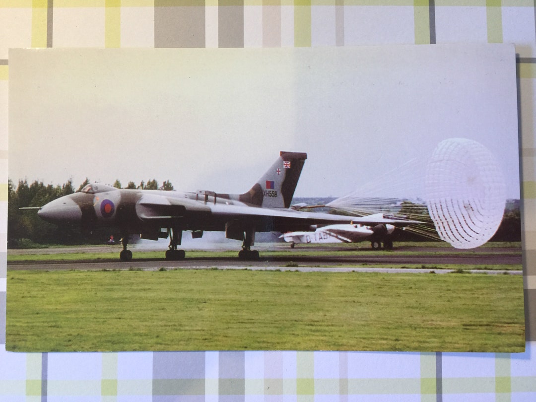 RARE Vintage 'the Last Airworthy Vulcan. XH558' Un-posted Photo ...