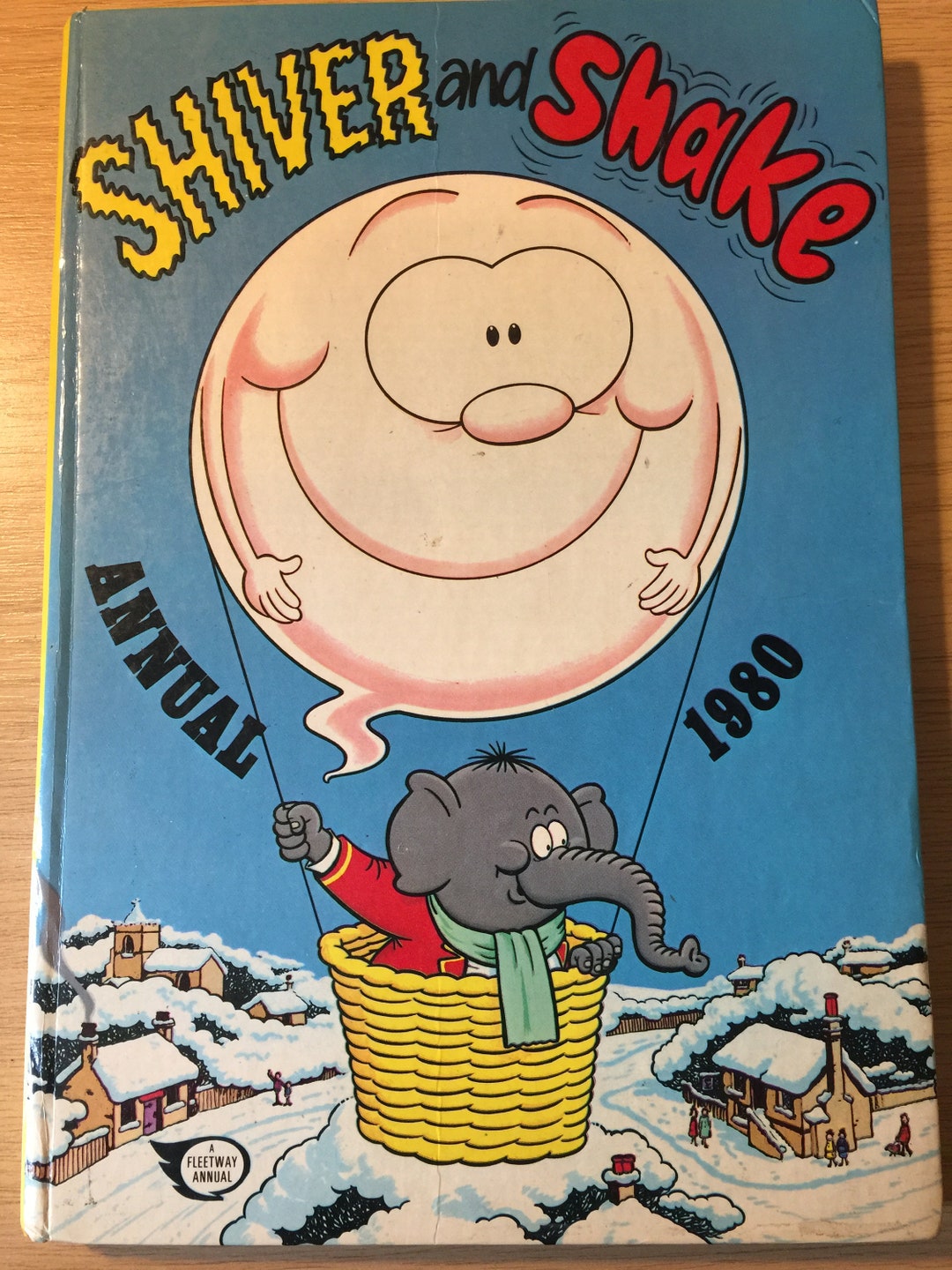 RARE 1980 Vintage Children's Book 'shiver and Shake' Annual in Hardback ...