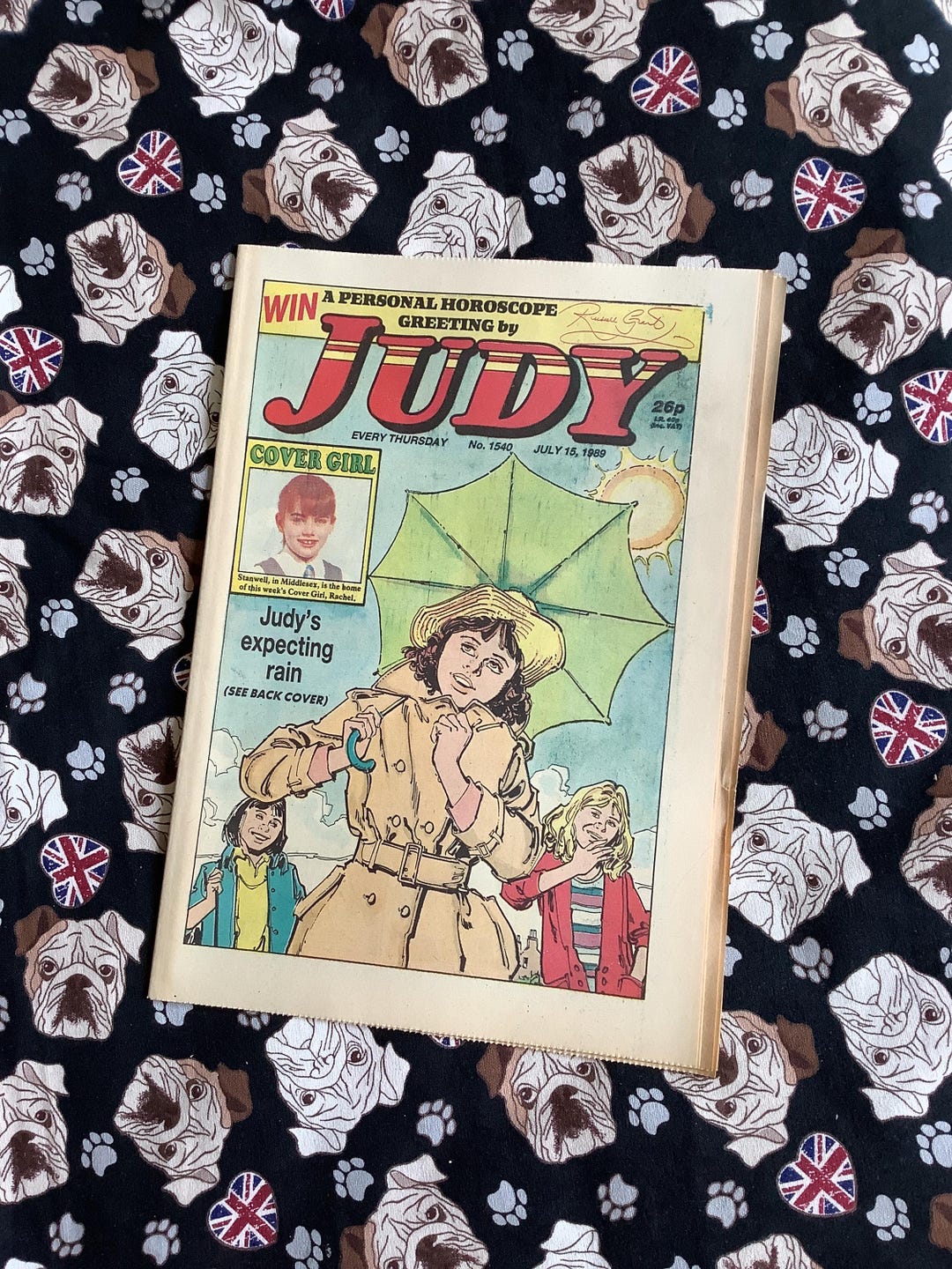 Rare Vintage From July 15, 1989 'judy' Comic - Comic Strip Stories ...