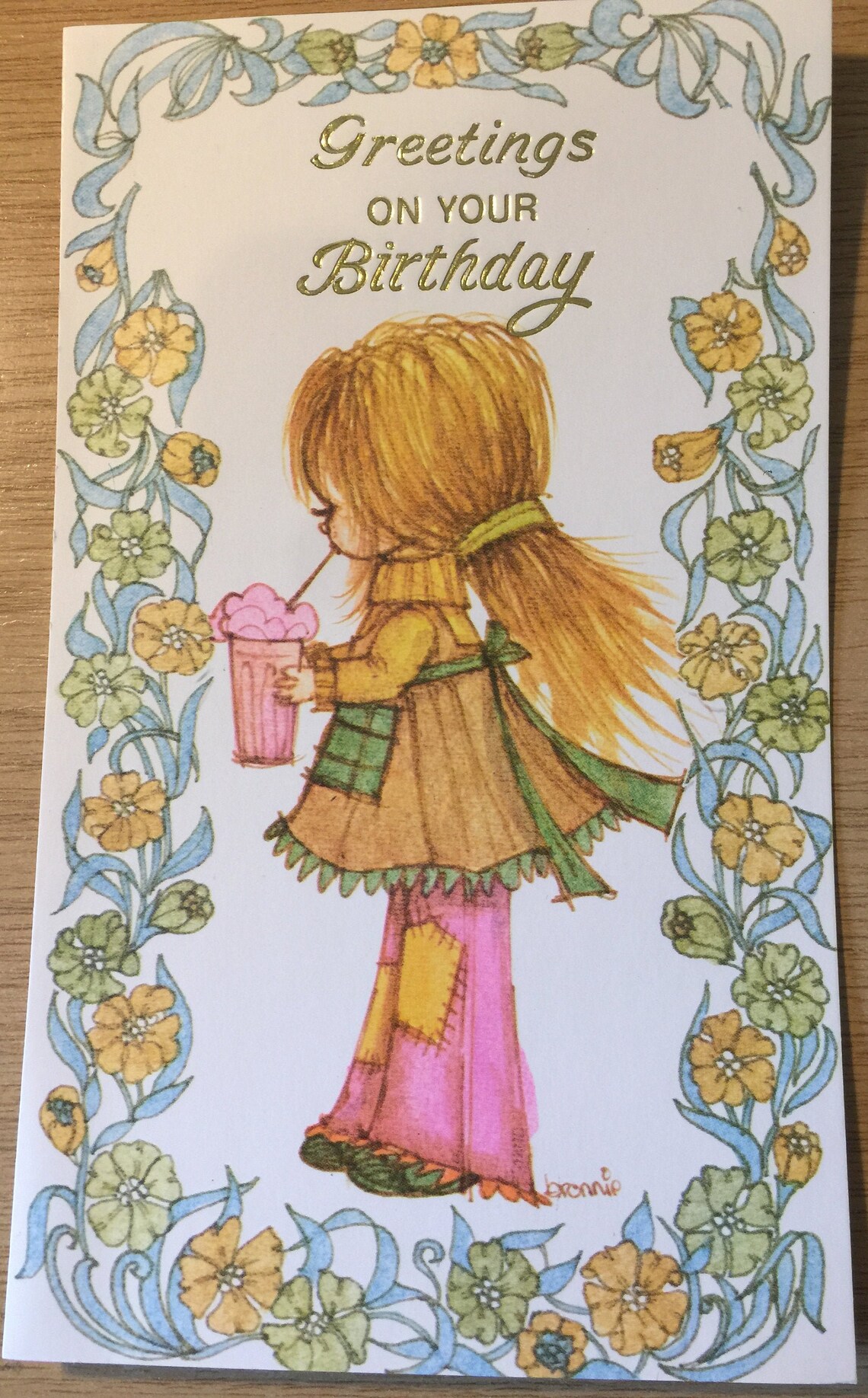 EXTREMELY RARE Retro/vintage Circa 1970s 'greetings on - Etsy UK