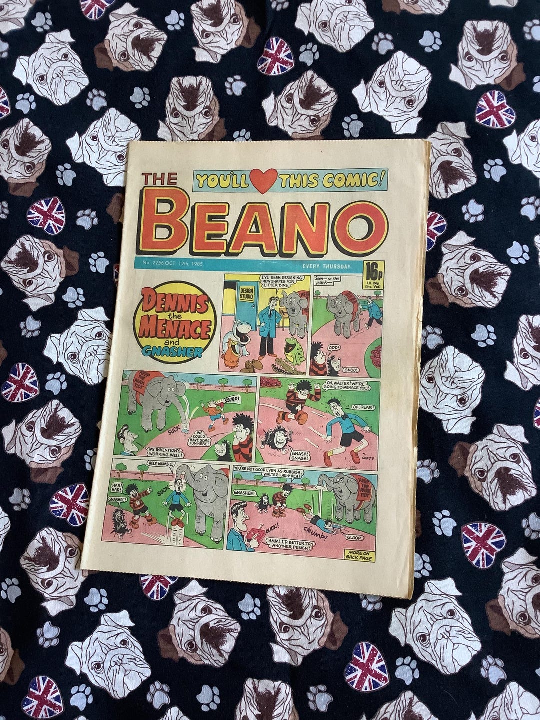 RARE Vintage October 12th, 1985 - 'the Beano' Weekly Comic No 2219 ...
