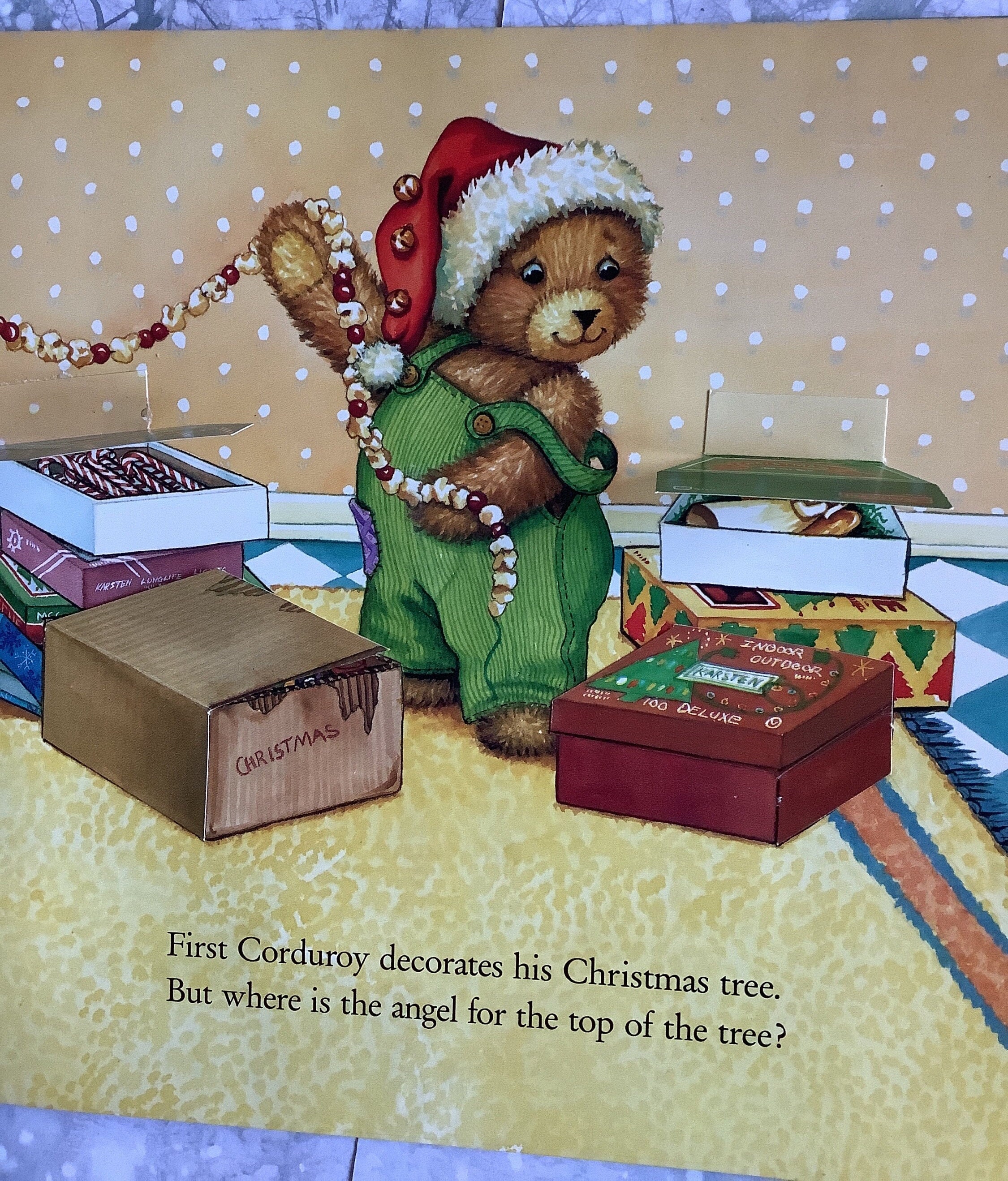 1992 Vintage Children's Book ‘corduroy's Christmas' Paperback by Don ...