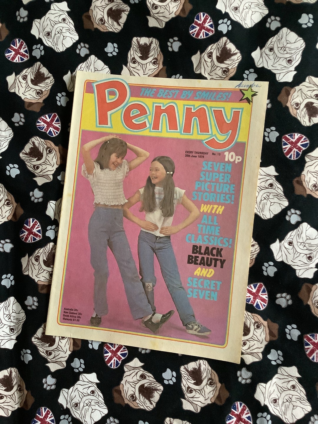 Rare Vintage 30th June 1979 'penny' Comic Issue No 10 Comic Strip ...