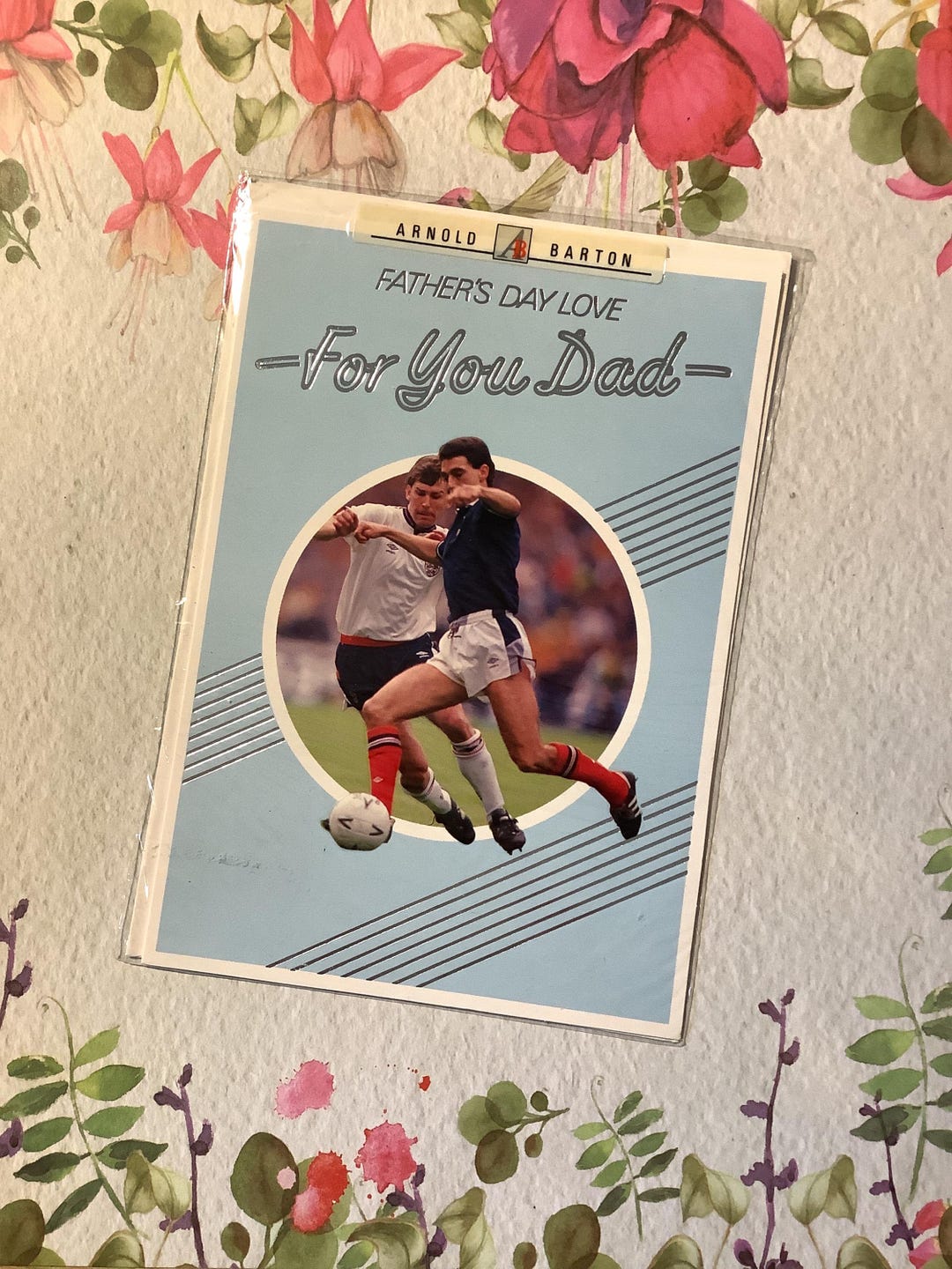 RARE Vintage Circa 1980s Father's Day Card for Dad - Retro England ...