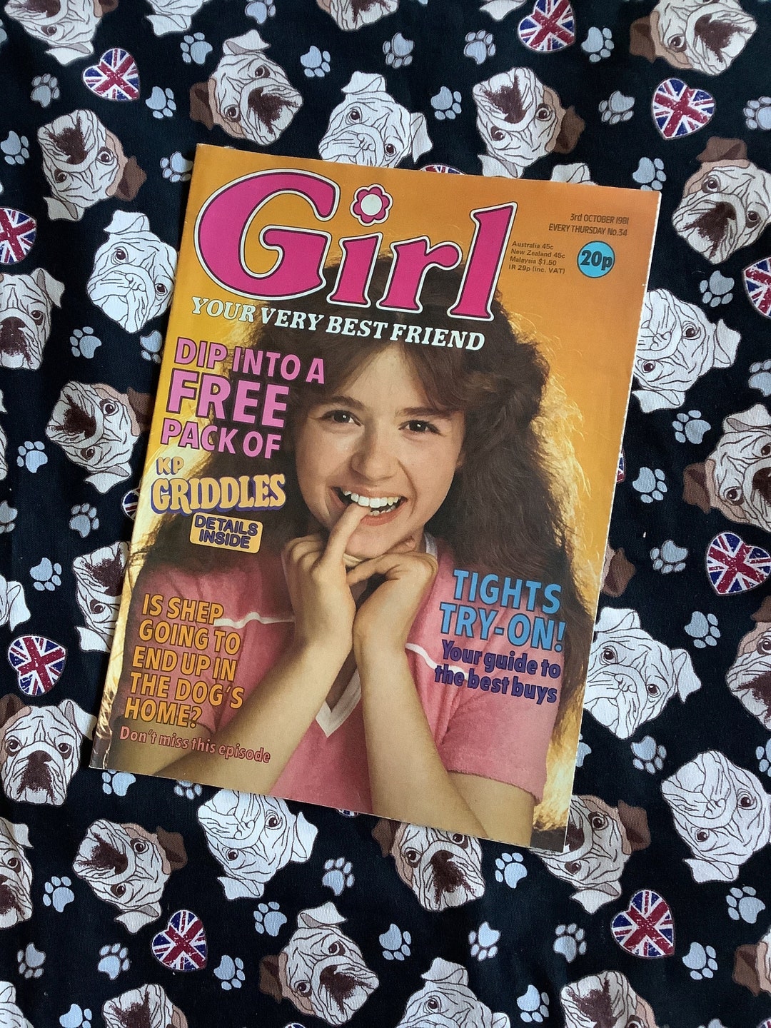 Rare Vintage From 3rd October 1981 'girl' Magazine - Photo and Comic ...
