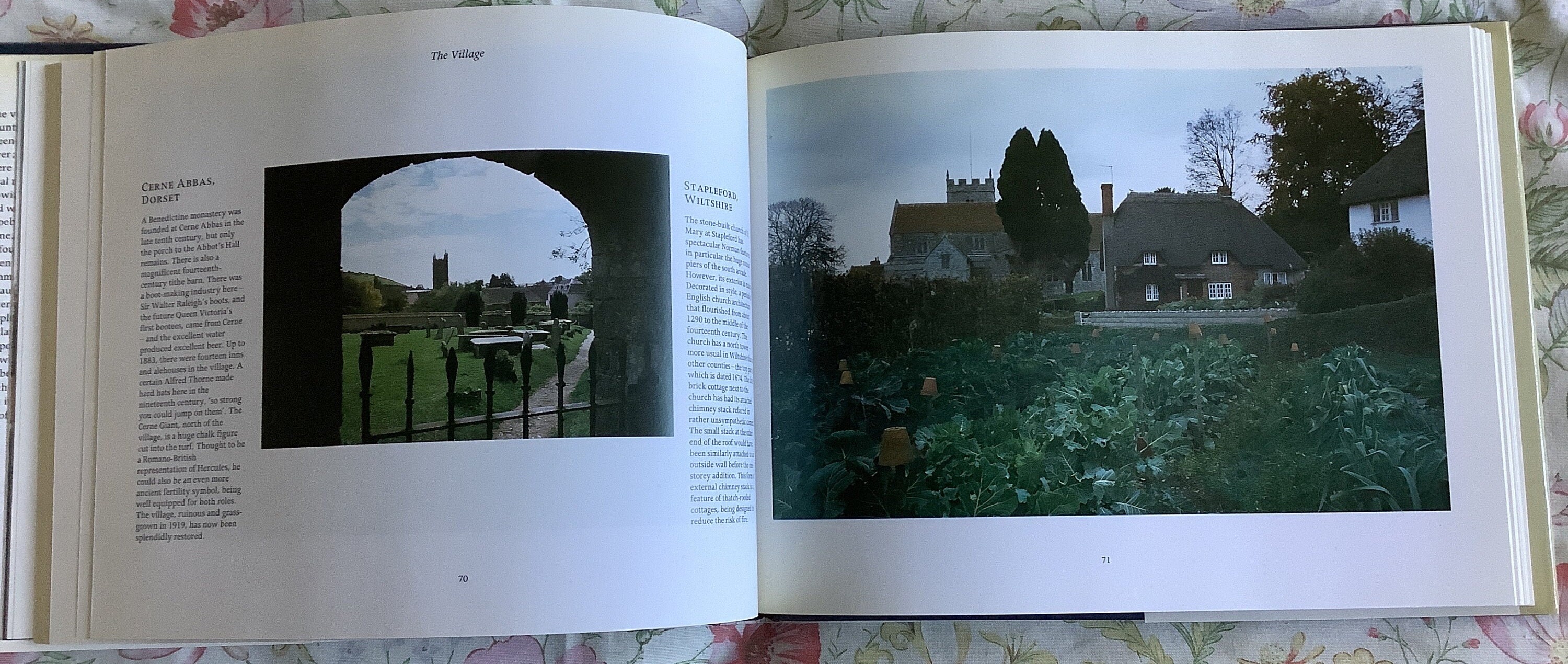 Vintage 1986 'old English Villages' Hardback Book by Clay Perry, Ann ...